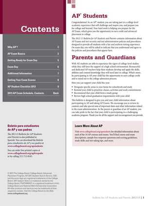 2012 13 ap-bulletin_students_parents | PDF