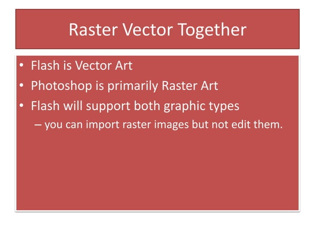 2012 13 raster vs vector | PPT