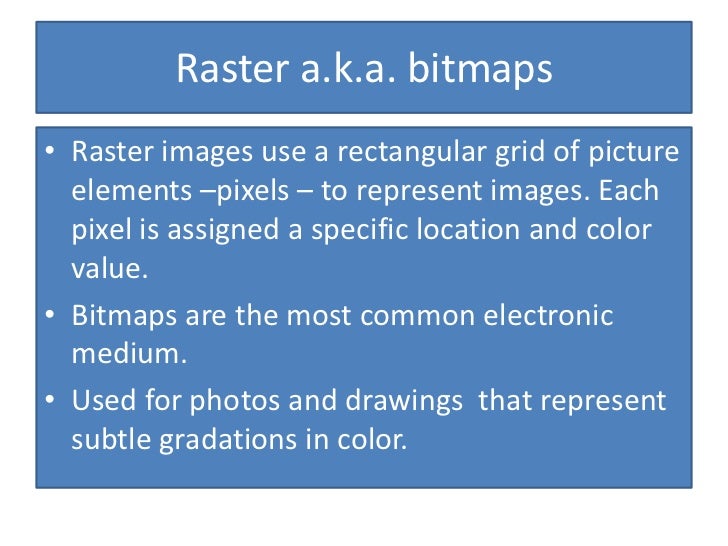 Difference between vector and raster - hetybin