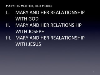 Mary, His Mother, Our Model | PPT | Christianity | Religion & Spirituality