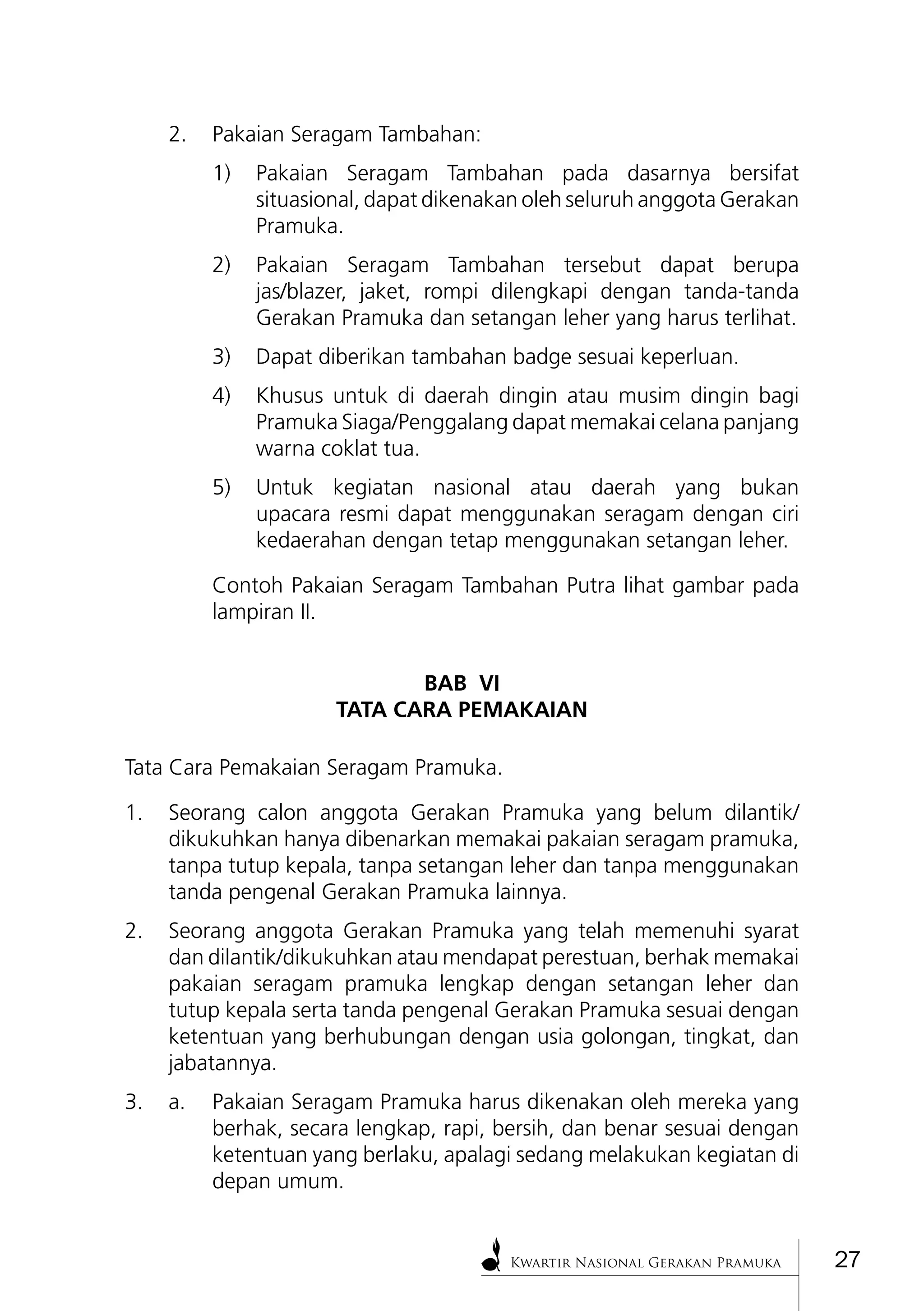 2012 174 Jukran Pakaian Seragam Pramuka | PDF