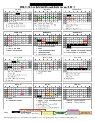 2012 2013 school year | PDF