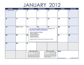2012 calendar | PPT