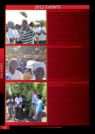 DAPP Malawi - ANNUAL REPORT 2 0 1 2 | PDF