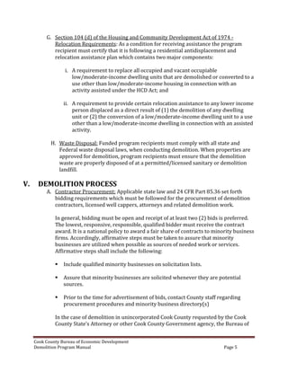 2012 demolition programmanual | PDF