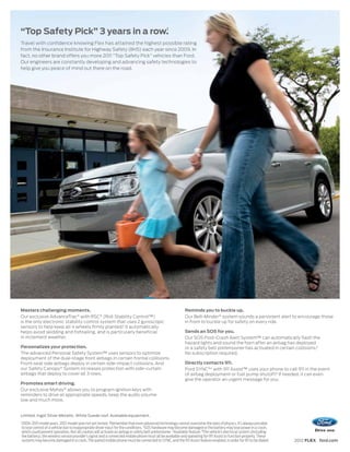 2012 Ford Flex Brochure | PDF