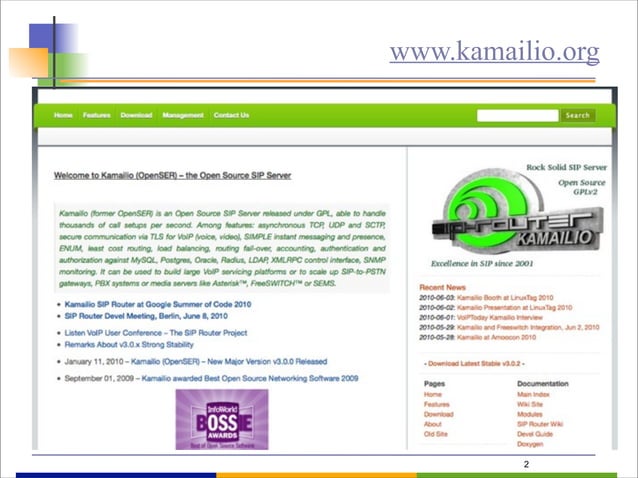 Kamailio - Secure Communication | PPT