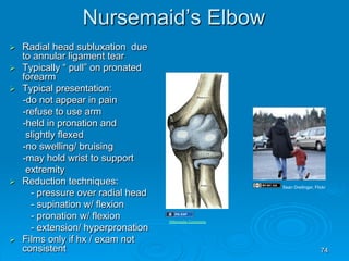 GEMC: Pediatric Orthopedic Emergencies: Resident Training | PPT