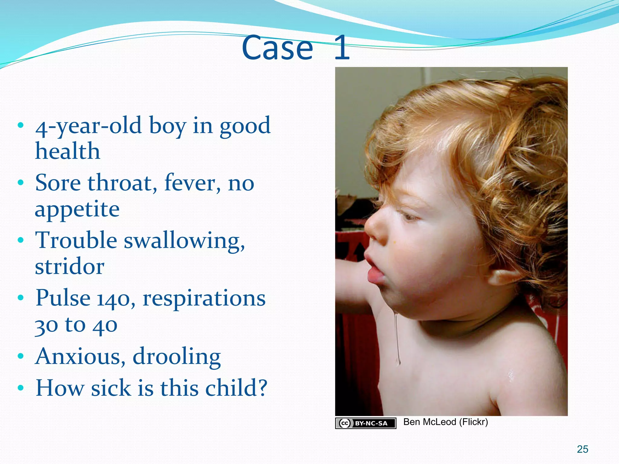 GEMC: Pediatric Respiratory Distress: Resident Training | PDF