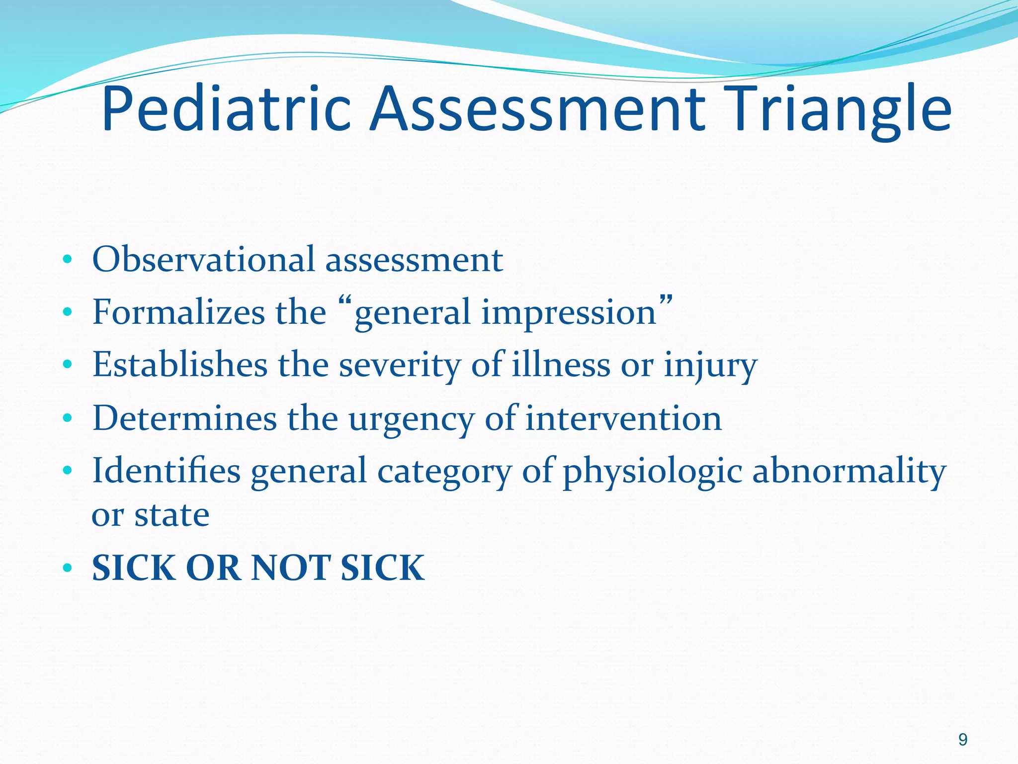 GEMC: Pediatric Respiratory Distress: Resident Training | PDF