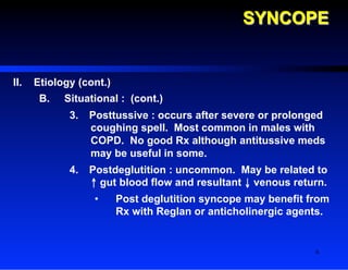 GEMC: Syncope: Resident Training | PDF