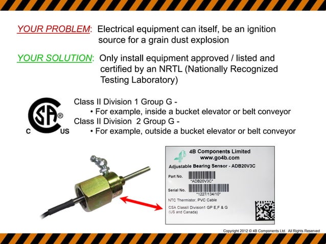 Hazard Monitors for Grain Elevators | PPT