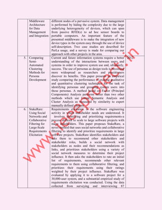 2012 ieee projects software engineering @ Seabirds ( Trichy, Chennai ...