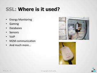 Secure Communication: Usability and Necessity of SSL/TLS | PPT