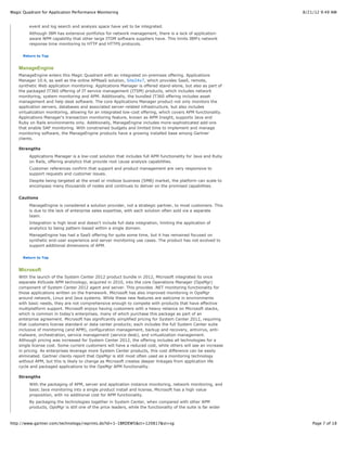 2012 magic-quadrant-for-application-performance-monitoring | PDF