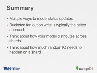 MongoDB Advanced Schema Design - Inboxes | PPTX | Email | Internet