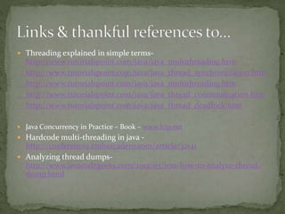 Threading in java - a pragmatic primer | PPT