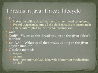 Threading in java - a pragmatic primer | PPT