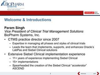 Automating Phase One Clinical Trials | PPT