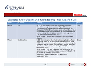 Process and Challenges for Upgrading OC, RDC and TMS | PDF