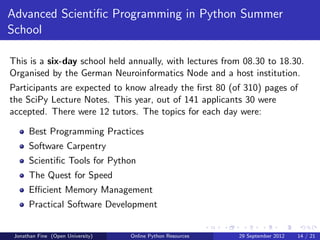 Online Python Resources | PPT