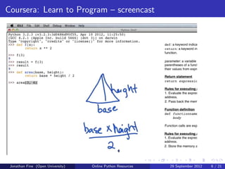 Online Python Resources | PPT