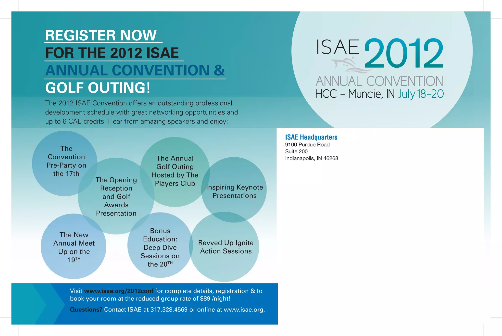ISAE Convention Postcard | PDF