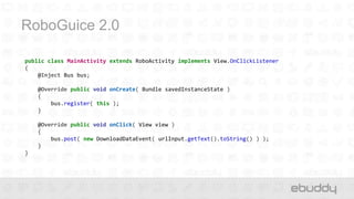 Robolectric Adventure | PPTX | Operating Systems | Computer Software and Applications