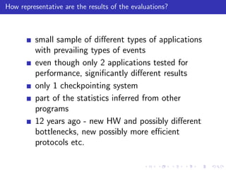 Exploring Failure Transparency and the Limits of Generic Recovery | PPT