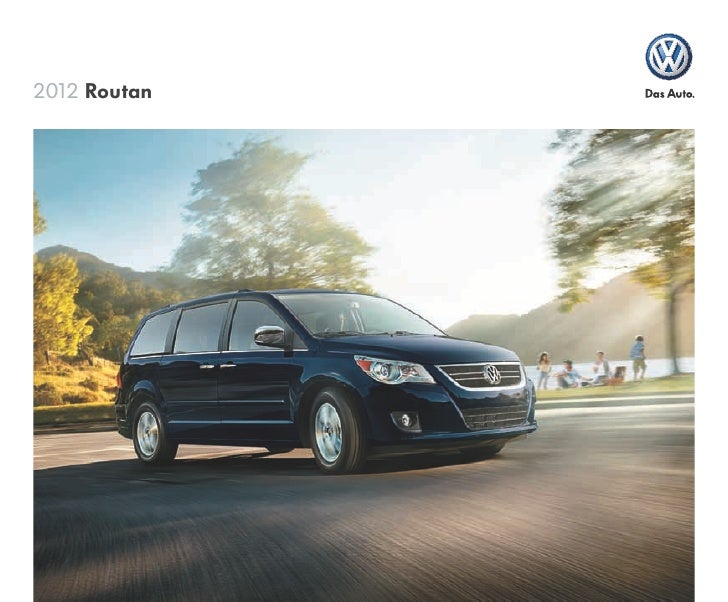 2012 VW Routan Minivan