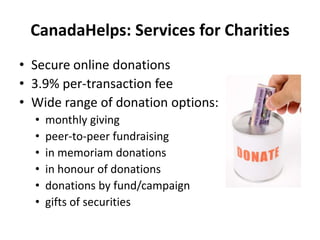 What is CanadaHelps? | PPTX