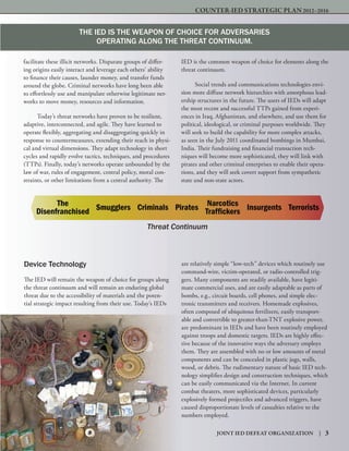 JIEDDO Counter-IED Strategic Plan May 2013 | PDF