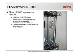 Fujitsu 100G Overview | PDF
