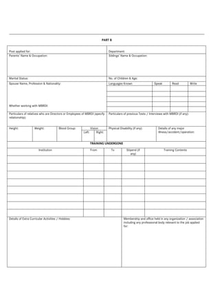 2012 01 25 new data form mbrdi | PDF