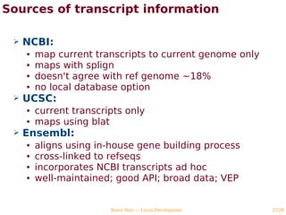 Building a clinical genome interpretation services company | PPT