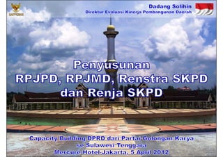 Penyusunan RPJPD, RPJMD, Renstra SKPD dan Renja SKPD | PDF