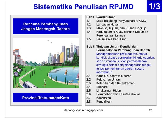 Penyusunan RPJPD, RPJMD, Renstra SKPD dan Renja SKPD | PDF