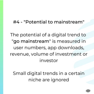 Trendscouting - Manual for a strict selection of trends | PPT