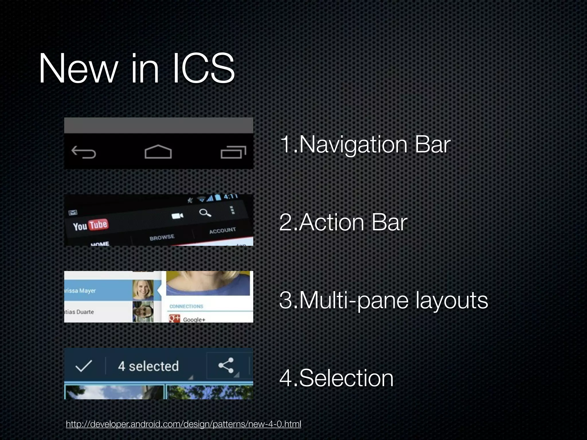 Android 4.0 UI Design Tips | PDF