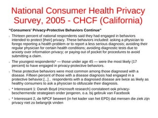 Medische privacy onder druk | PPT