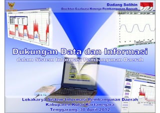 Dukungan Data dan Informasi dalam Sistem Informasi Pembangunan Daerah | PDF
