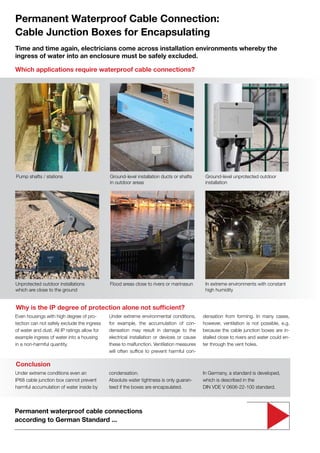 The Elektro Tipp - DK Cable Junction Boxes | PDF