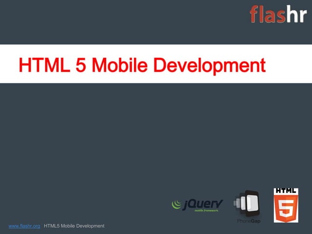 2012 02 html mobile development | PPTX