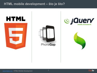 2012 02 html mobile development | PPTX