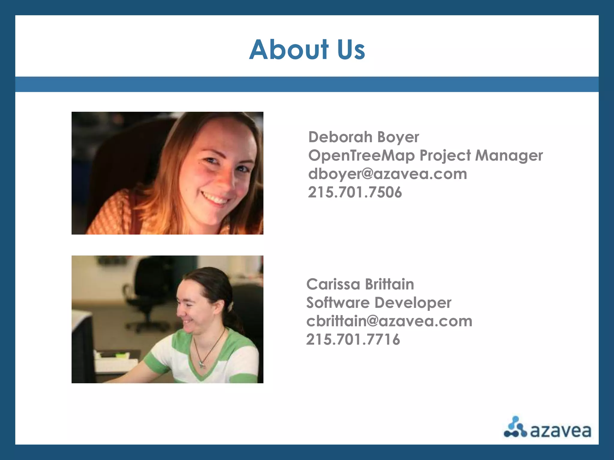 Exploring Collaborative Tree Inventory with OpenTreeMap | PPTX