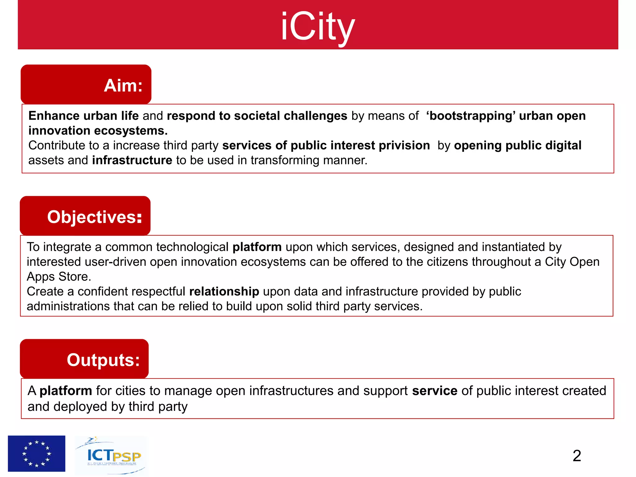iCity Project Presentation | PDF