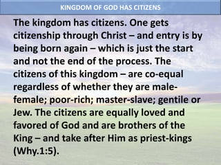 2012 03 10 Kingdom of God | PPTX