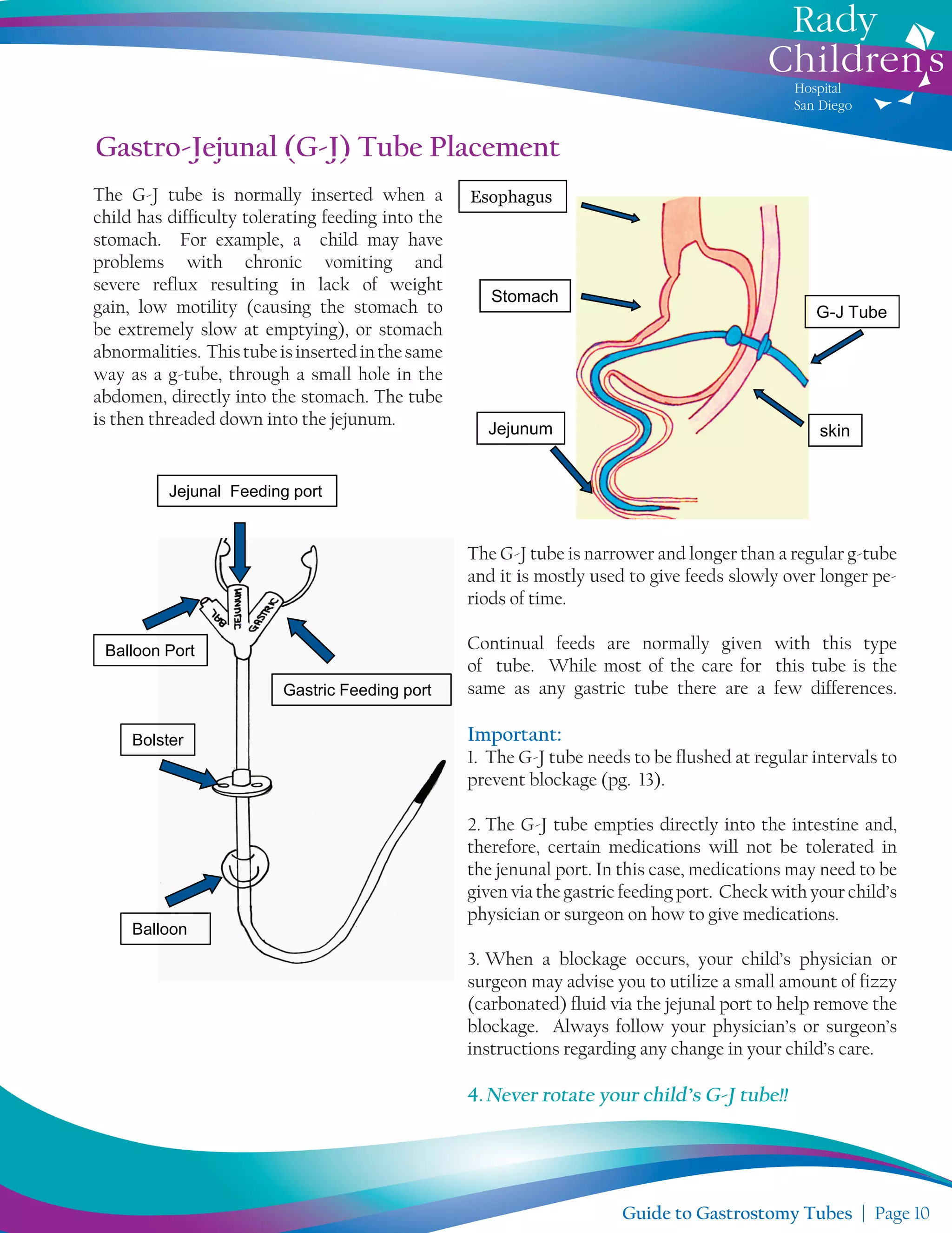 Guide to Gastrostomy Tubes | PDF