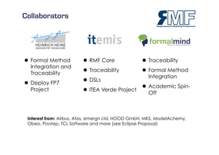 Eclipse RMF - Requirements Modeling Framework - ReqIF in der Open Source | PDF | Programming ...