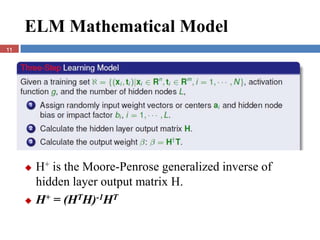 Extreme learning machine:Theory and applications | PPTX